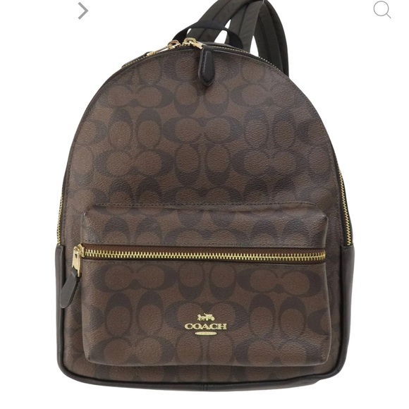 Coach | Bags | Coach Medium Leather Backpack | Poshmark